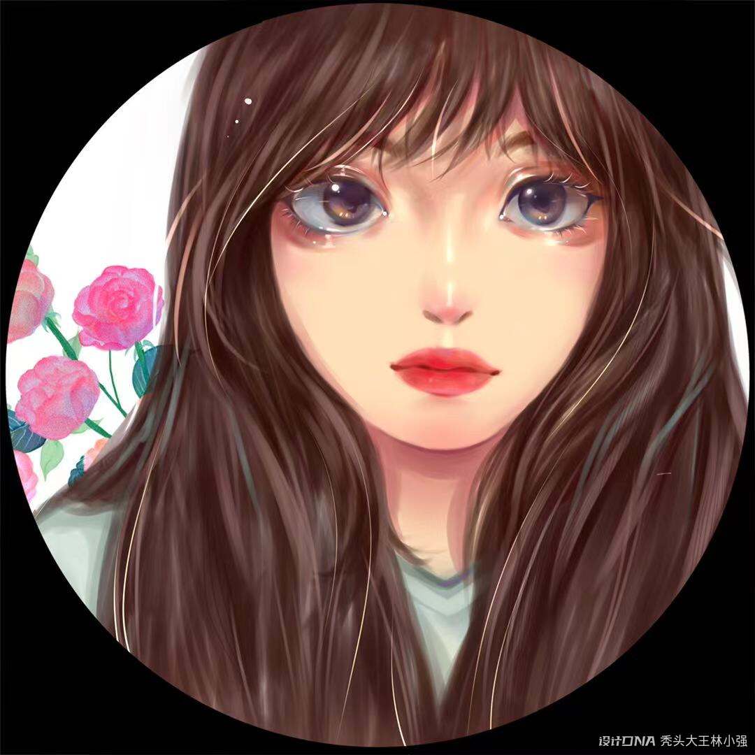 原创个人头像作品风格插画设计作品 设计人才灵活用工 设计dna