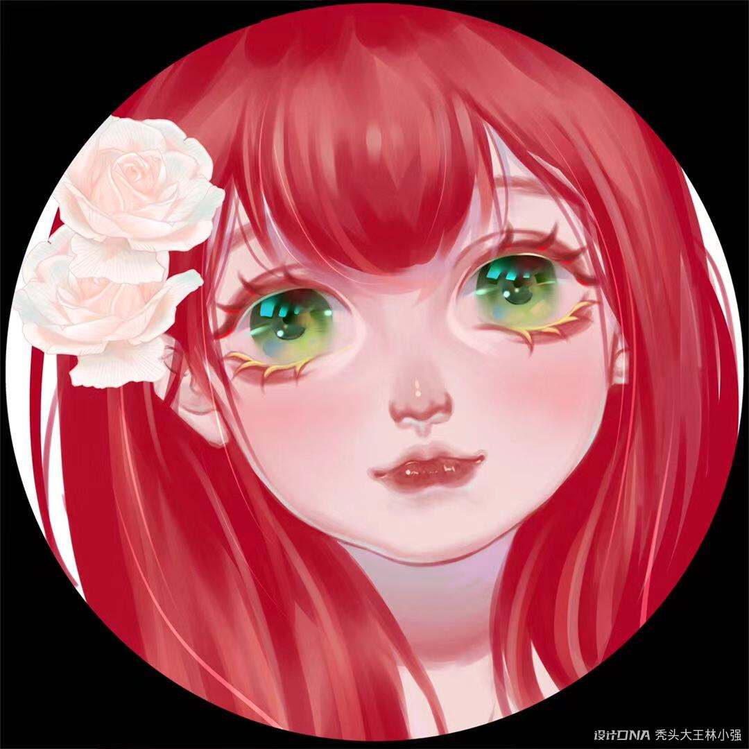 原创个人头像作品风格插画设计作品 设计人才灵活用工 设计dna