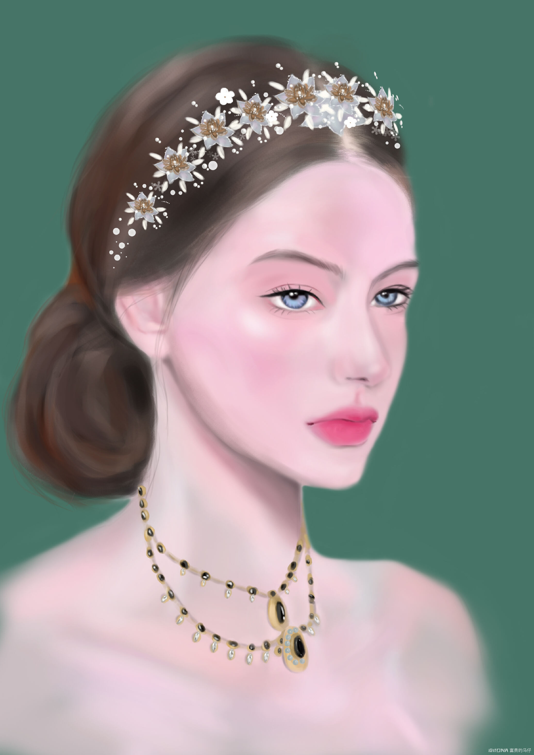 伪厚涂合集风格插画设计作品 设计人才灵活用工 设计dna