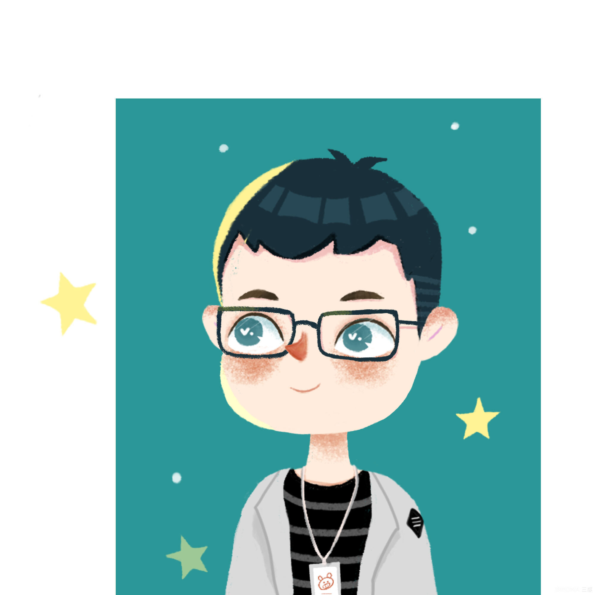原创头像练习ip设计设计作品 设计人才灵活用工 设计dna